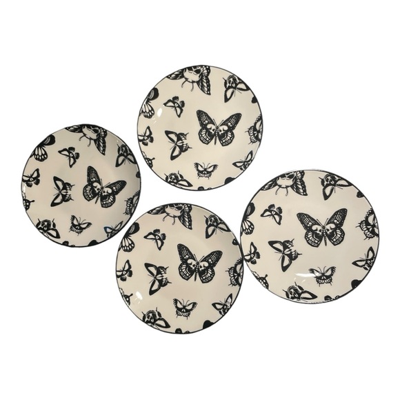 Signature | Dining | Signature Housewares Butterfly Skulls Appetizer ...